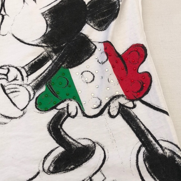 Disney | Tops | Mickey And Minnie Mouse In Italy Size Medium | Poshmark